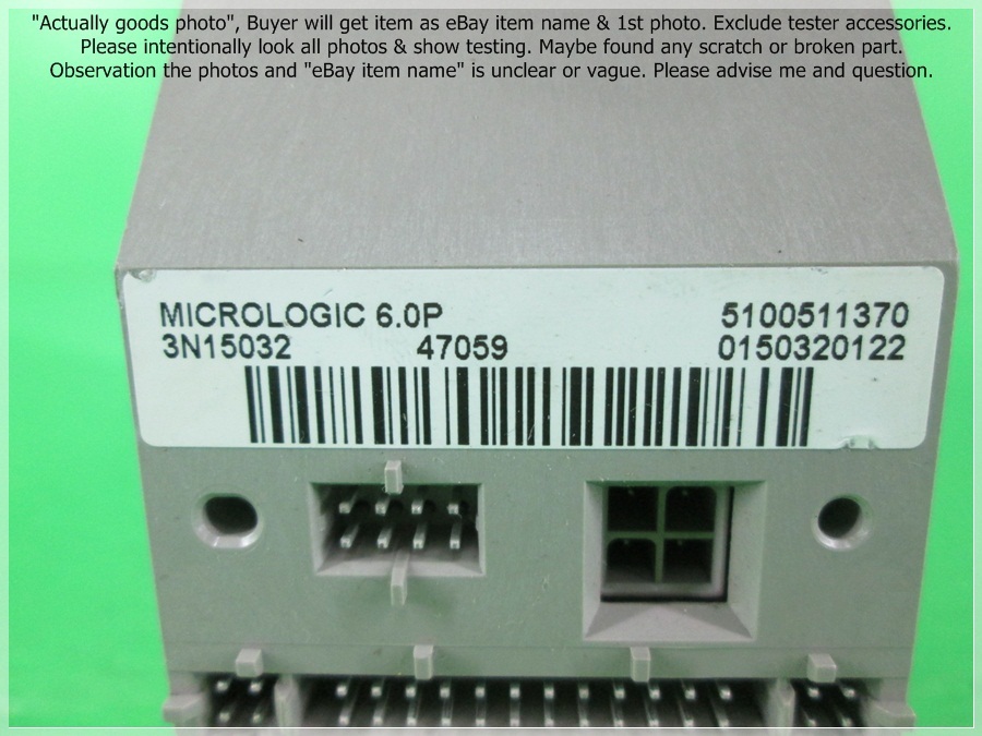 Schneider Micrologic 6.0P, Control unit as photo, sn: dφm. | eBay
