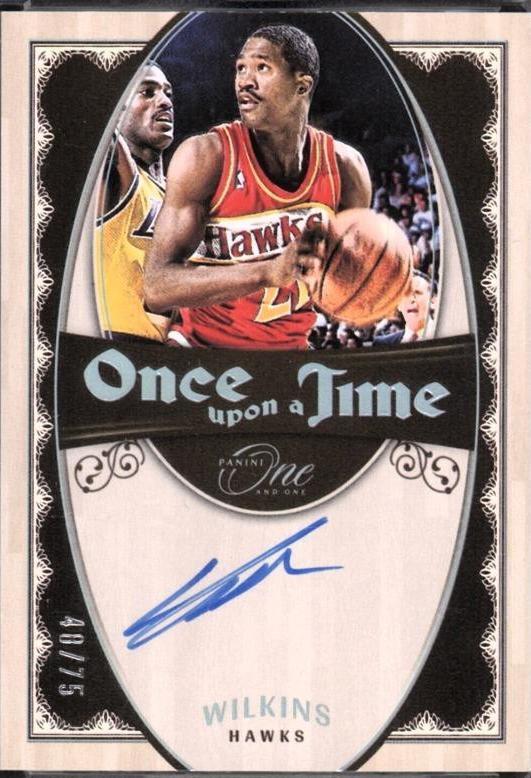 2023-24 Panini One and One - Once Upon a Time Signatures Dominique ...