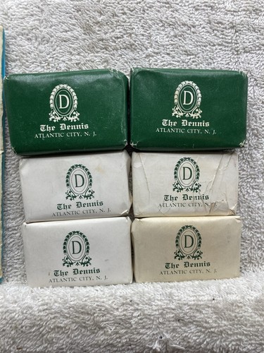 1960s 1970s The Dennis Hotel Bar Soap Lot of 6 Atlantic City NJ Vtg | eBay