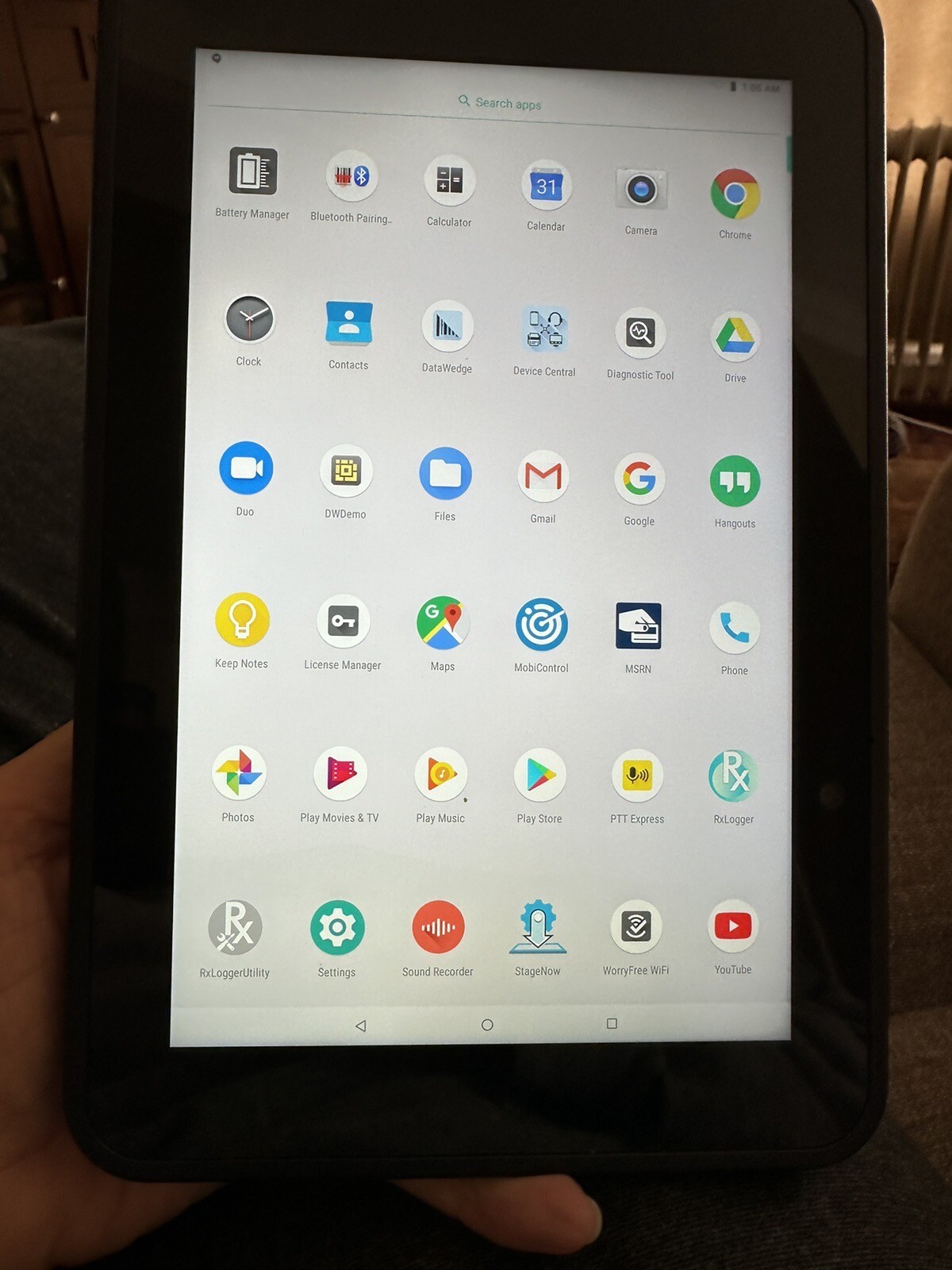 Zebra ET51CE Android Table, Docking Station CRD-ET5X-1SCOM1 & PWR ...