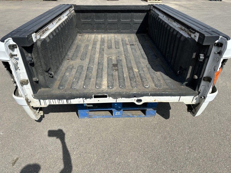 12-23 DODGE RAM 1500 6'4 BOX BED STORAGE IN SIDE, BRIGHT WHITE CLEAR ...