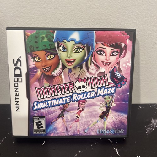 Monster High: Skultimate Roller Maze (Nintendo DS, 2012) Complete CIB ...