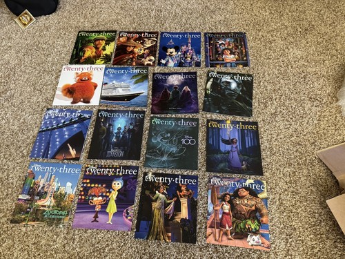 Disney D23 Magazine Lot of 16 Issues 2021-2024 incl 100th Anniversary ...