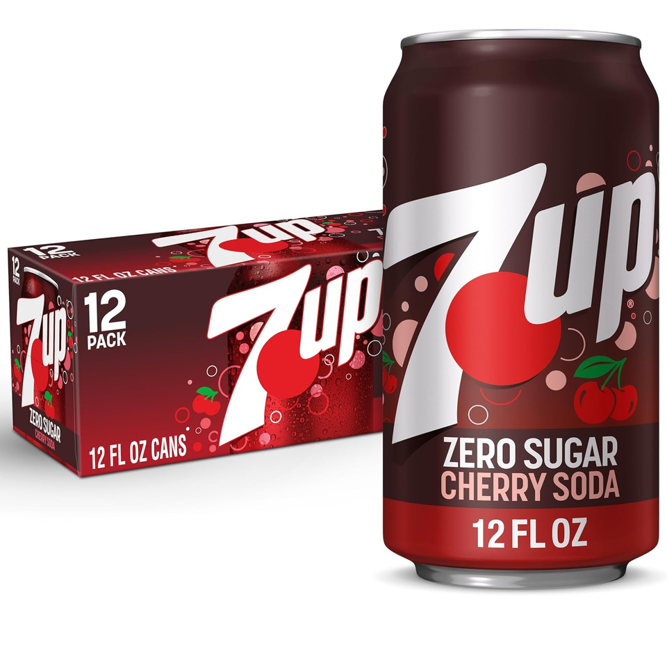 Cherry Zero Sugar Soda, 12 Fl Oz Cans (Pack of 12) | eBay