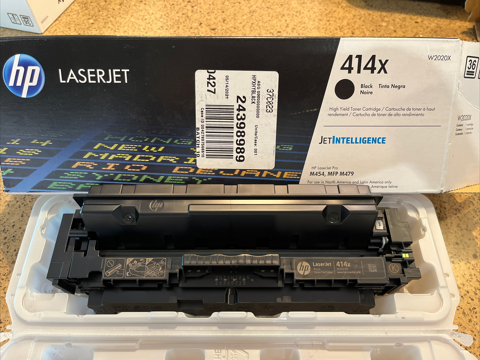 HP Laser jet - 414X (W2020X) Black Toner Cartridge - Empty Cartridges ...