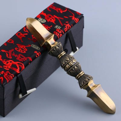 Buddhism Single Strands Brass Phurba Phurpa Vajra Dorje Pestle Sceptre ...
