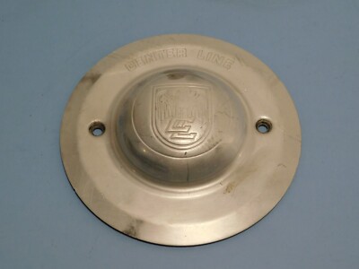ONE 1 CENTER LINE CENTER CAP CS122 7609 Aluminum Finish Unpolished ...