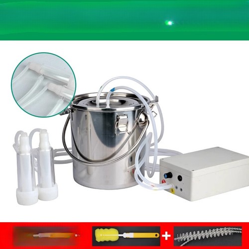 Milking Machine Automatic Pulse Milking Farm Cow Goat Sheep Vacuum Pump ...