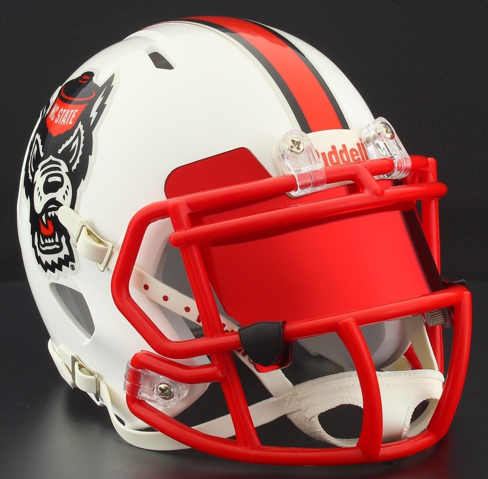 NORTH CAROLINA NC STATE WOLFPACK NCAA Riddell SPEED Mini Football ...