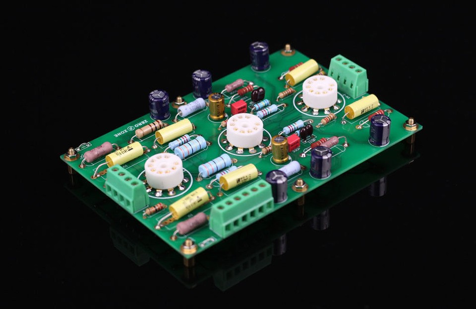 HiFi 12AX7 Tube RIAA MM Phono Amplifier Board / Amplifier Kit Base On ...