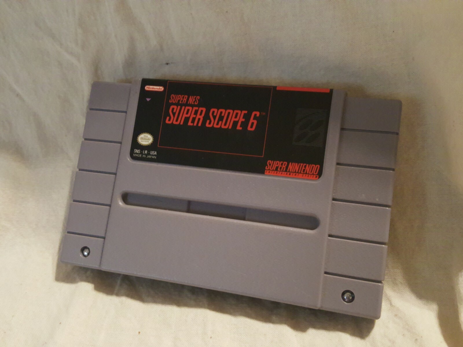 Super Scope 6 - SNES Super Nintendo Game Cartridge - Authentic/Tested ...