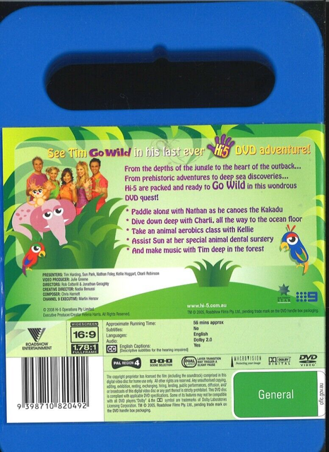 Hi-5 Go Wild (DVD, 2003) for sale online | eBay