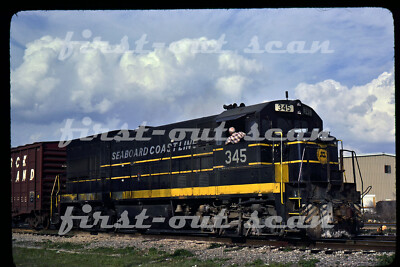 F Original Slide - SCL Seaboard 345 GE U18B at Taft FL 1980 | eBay