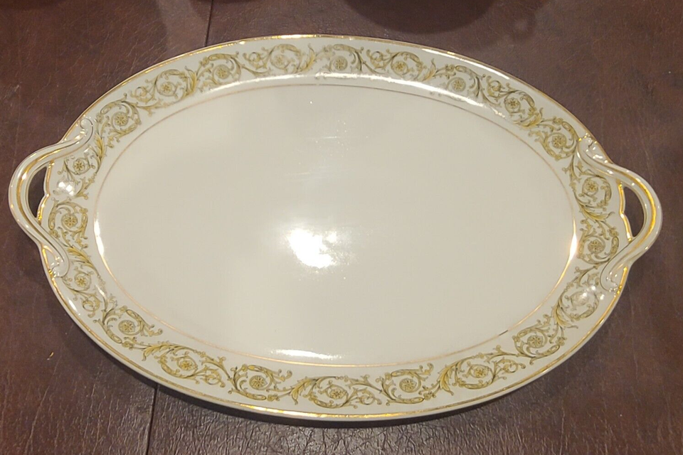 Vintage Limoges GOA France Porcelain Dinnerware Set for 12 Gimbel ...