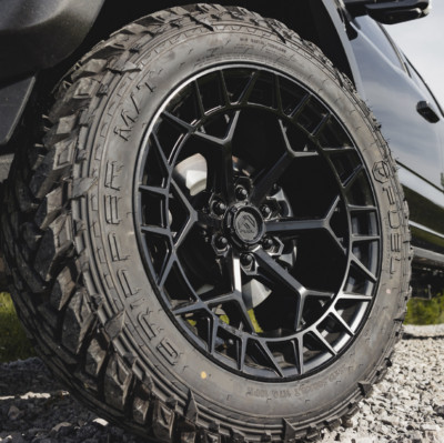 4 New 20" Fuel FC873 Charger Blackout 20x9 8x6.5 Wheels Rims Ram 2500 ...