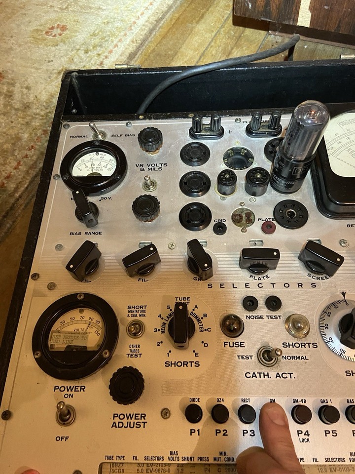 Hickok 539B Vacuum Tube Tester -calibrated - | eBay