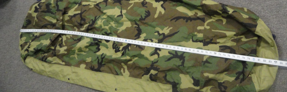 NEW USGI Woodland BDU Camo Goretex Bivy Cover for Modular Sleep System ...