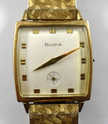 Vintage 1967 M7 Bulova 10KRGP &SS Case Hand Wind Mechanic Watch Runs ...