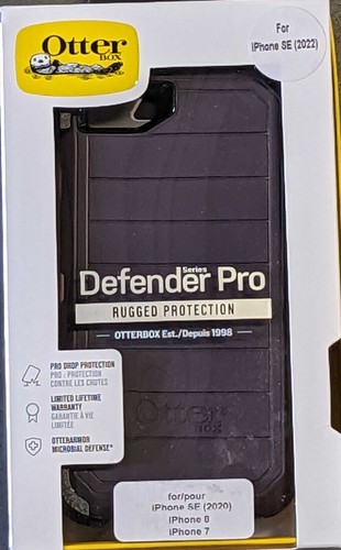 OtterBox Defender Pro Case w/ Holster Clip For iPhone 7/8/SE (2020-2022 ...