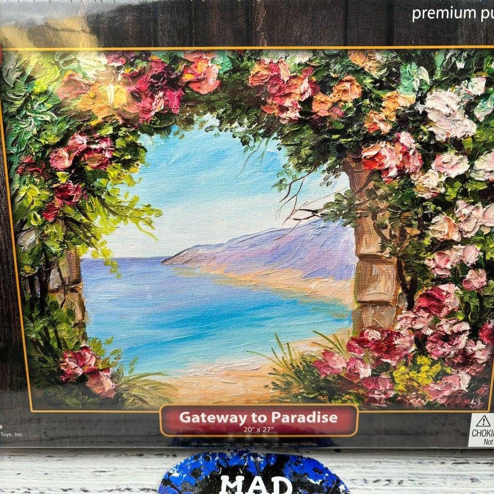 Gateway To Paradise Floral Beach Kings Premium Jigsaw Puzzle 1000pc ...