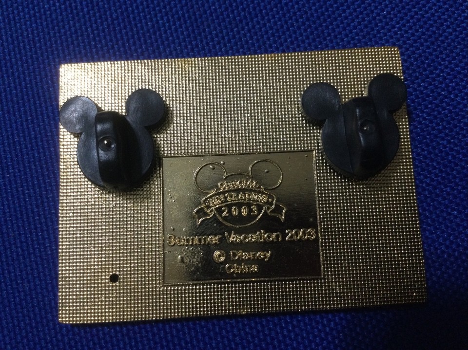 Disney Pin Summer Vacation 2003 Walt Disney World - Build A Pin Base ...