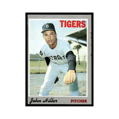 1970 Topps Baseball Card John Hiller Tigers #12 | eBay