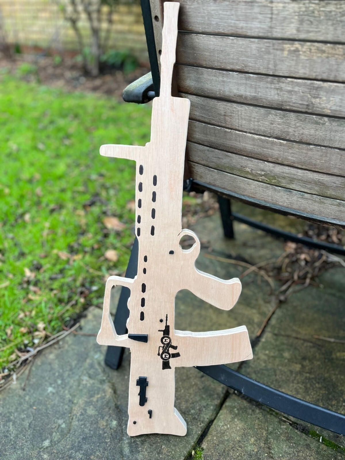 Detailed Training Wooden L98 A2 Cadet GP Rifle Dummy Rifle with parts ...