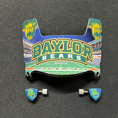Baylor Bears Stadium CUSTOM MINI Football Helmet Visor | eBay