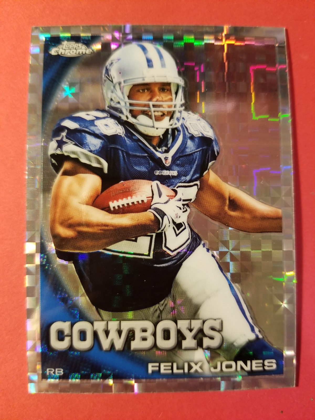 FELIX JONES (SP) XFRACTOR VARIATION #C89 DALLAS COWBOYS - 2010 TOPPS ...