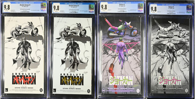 Absolute Batman #1 CGC 9.8 Akira Homage (4 BOOK SET) NEW 52 REPRINT | eBay