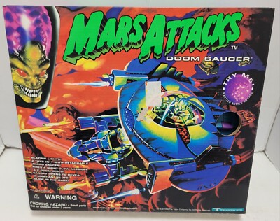 1996 TRENDMASTERS MARS ATTACKS DOOM SAUCER | eBay