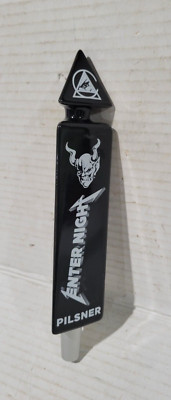 11" Metallica Black Stone Brewing Official Enter Night Pilsner Beer Tap ...