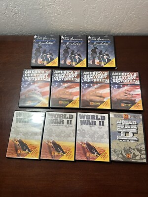 History Channel DVD Lot - 41 DVDs On Different Subjects From American ...