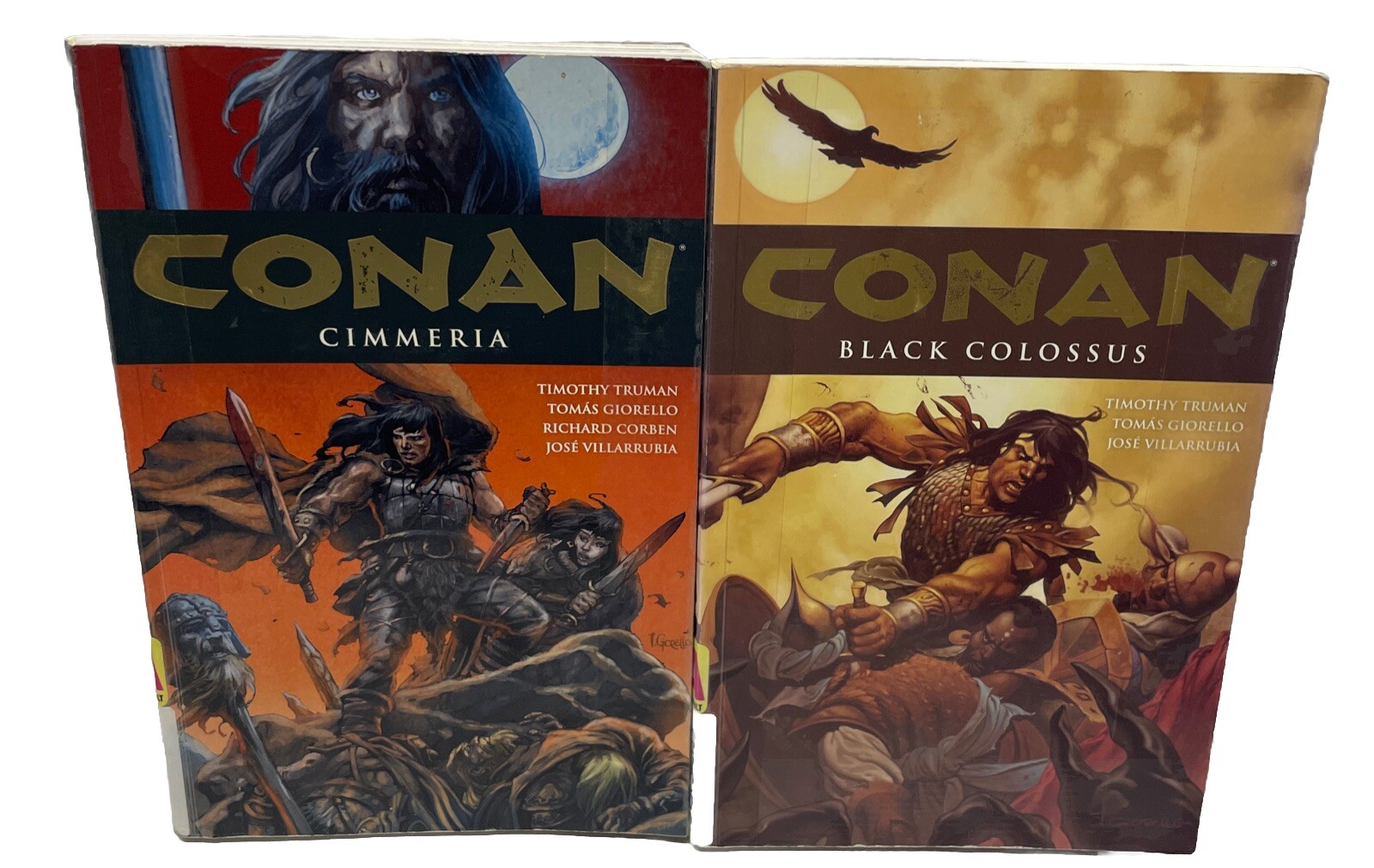 Conan TPB Volume 7 & 8: Cimmeria & Black Colossus Dark Horse Comics 1st ...