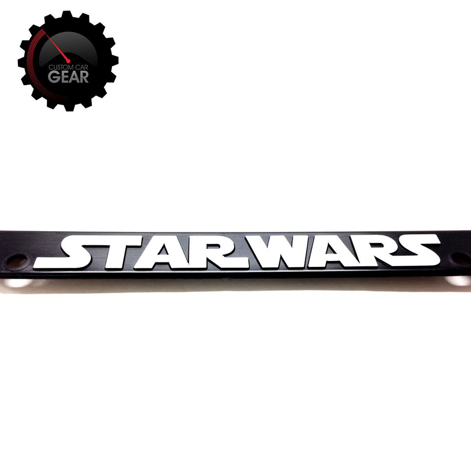 2 Star Wars Stormtrooper License Plate Frames, 3-D Raised Letter, Car ...