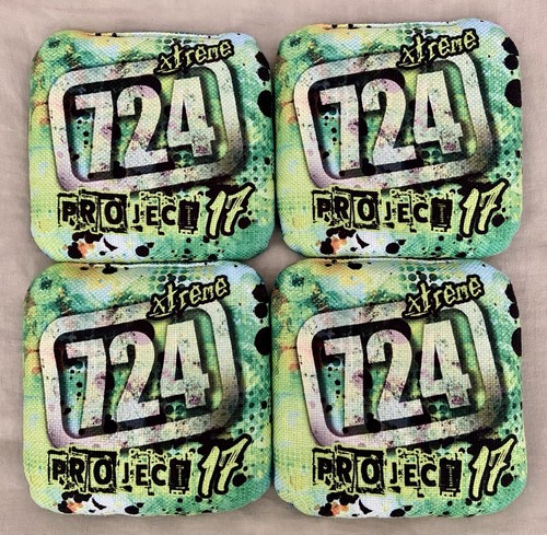 724 Bagger Company Project 17 Cornhole Bags Ultra BG Lucky 710 Fire ...