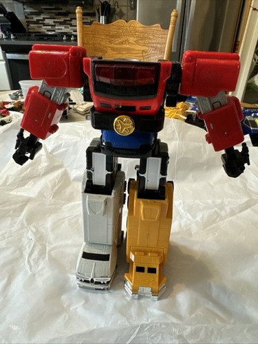 BANDAI Power Rangers Lightspeed Rescue GoGoFive DX Victory Robo ...