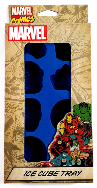 Marvel Comics Heroes Silicone Ice Cube Tray Loot Crate May 2015 for ...