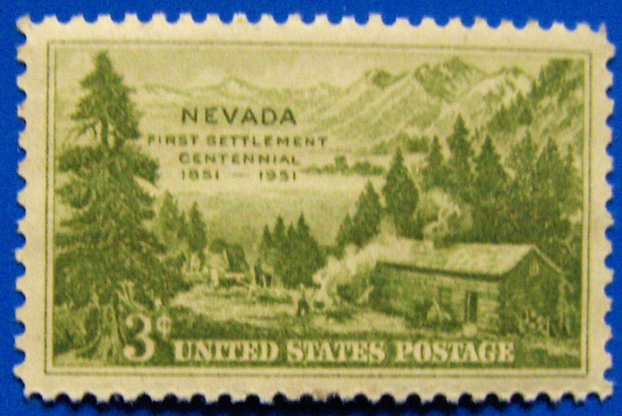 Single US 3¢ stamp SC #999 Nevada Settlement MNH 1951 | eBay
