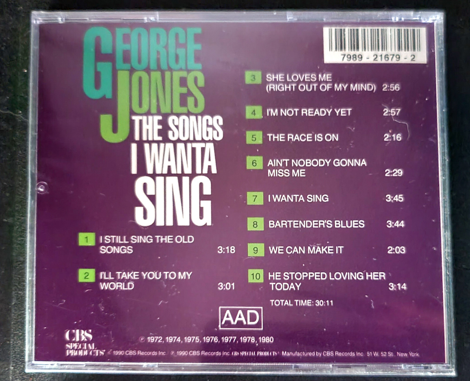 Choice of MORE THAN SHOWN: George Jones, Pitney, Conway Twitty Cds! NEW ...