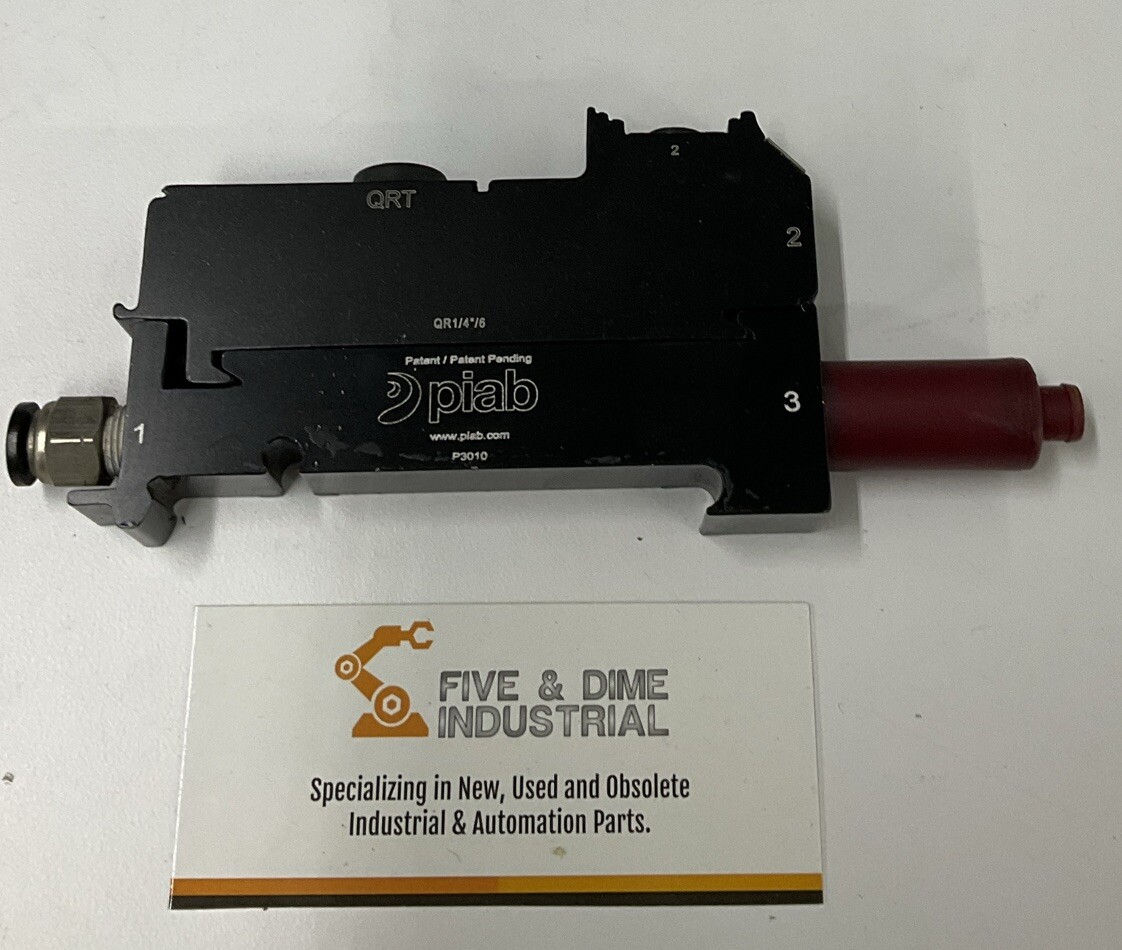 Piab QR1/4/6 Quick Release Valve Module QRT For P3011 | eBay