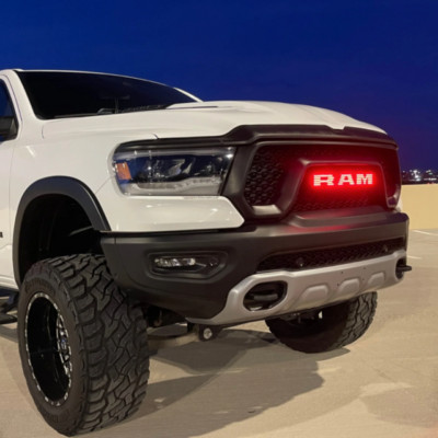 2019-2024+ RAM RGBW FLOW SERIES LED Illuminated Emblem Logo Badge | eBay