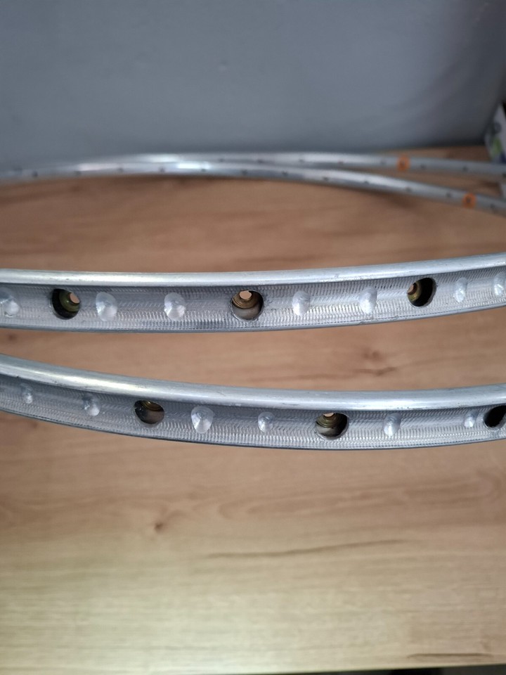 Retro Vintage Bicycle Parts NOS Nisi Tubular Set of 2 Rims 700C 32H | eBay