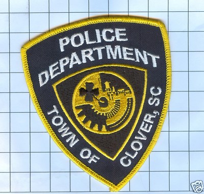 Police Patch - South Carolina - Town of Clover | eBay