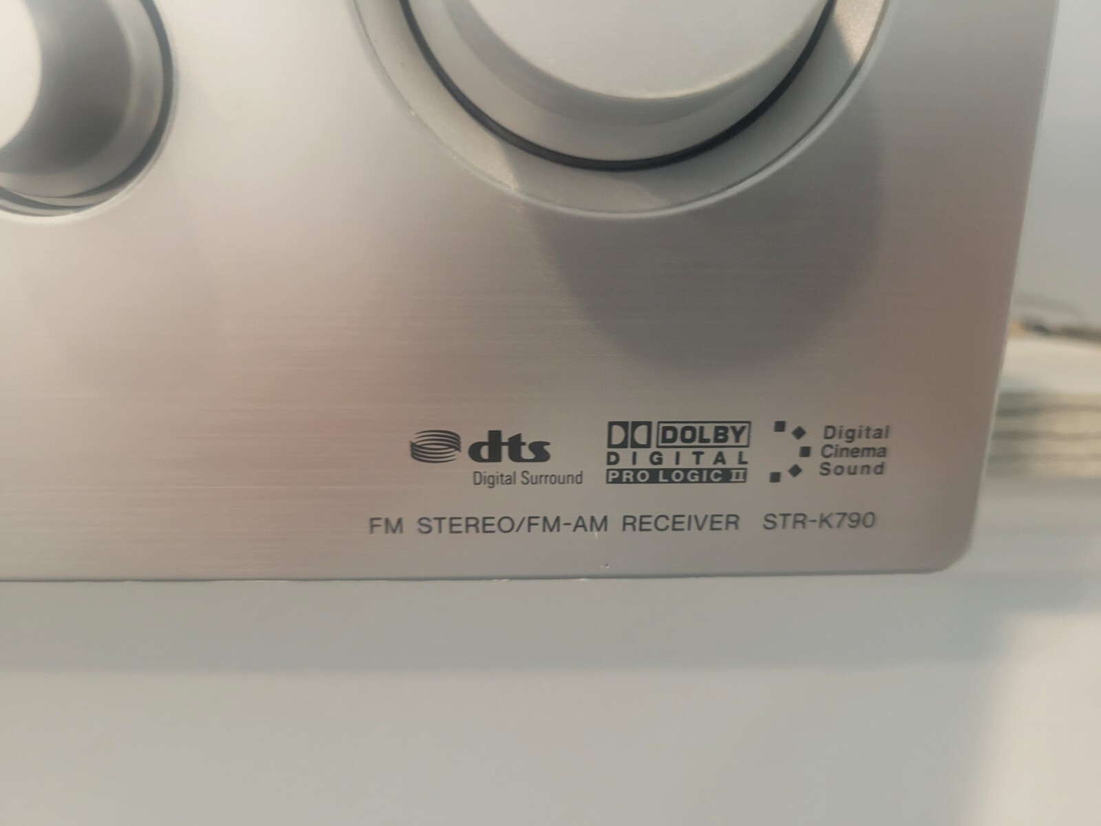 Sony STR K790 5.1 Channel 100 Watt Receiver Digital Audio Control ...