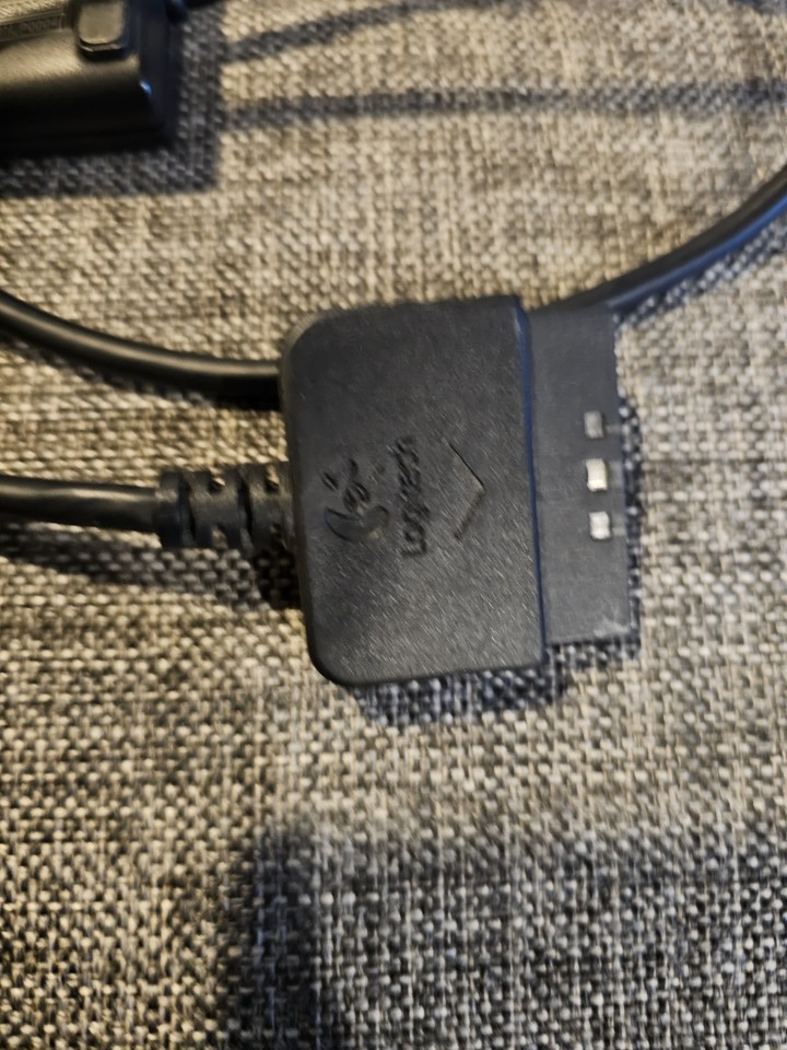 Logitech G-RA4B Wireless Controller & Dongle For PS2 PS1 TESTED Works ...