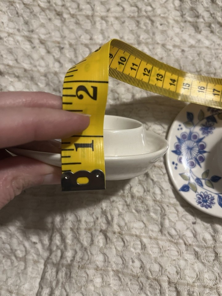 Vintage Set 2 Figgjo FLINT Ceramic Nesting Egg Cups Norway Scandinavian ...