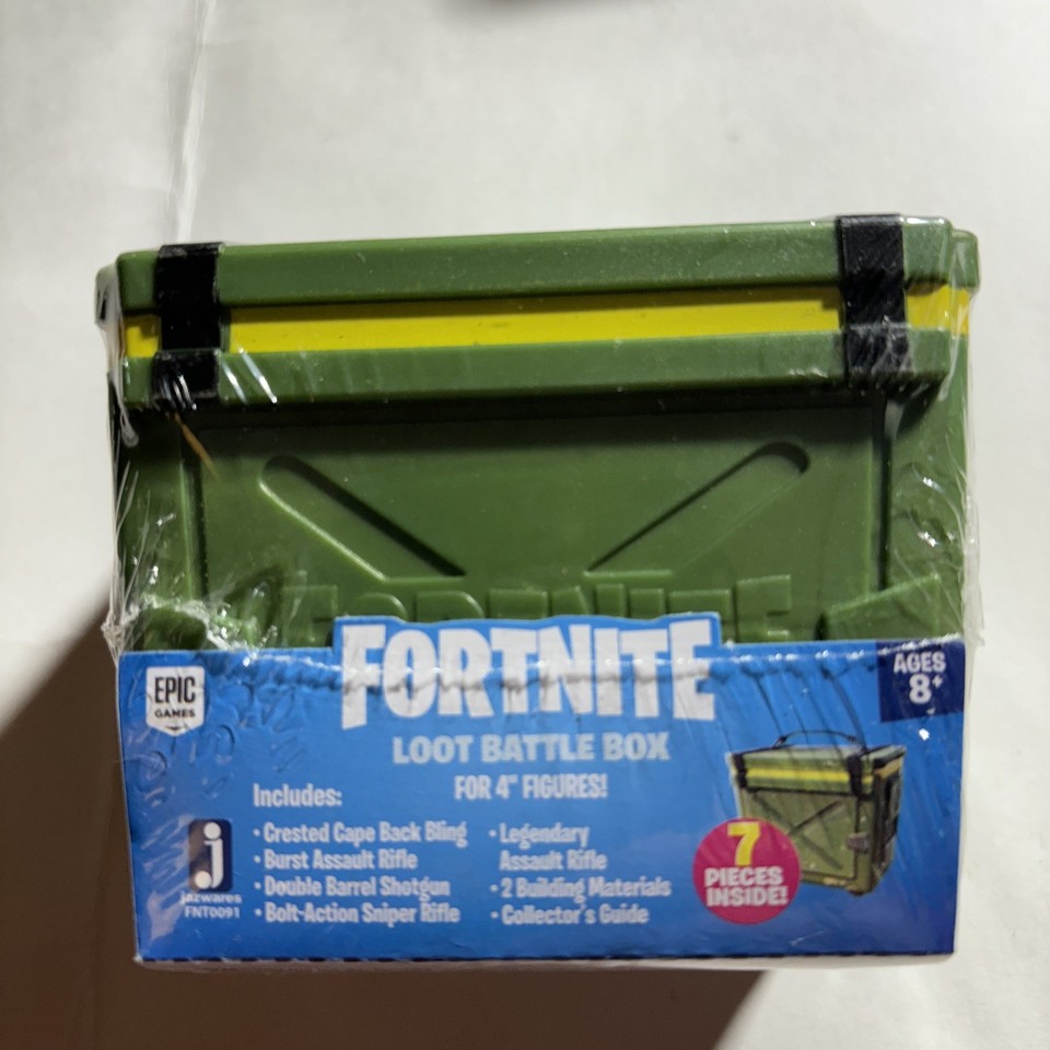 LOT OF 4 FORTNITE (Henchman Chest, Loot Battle Box, Supply Crate ...