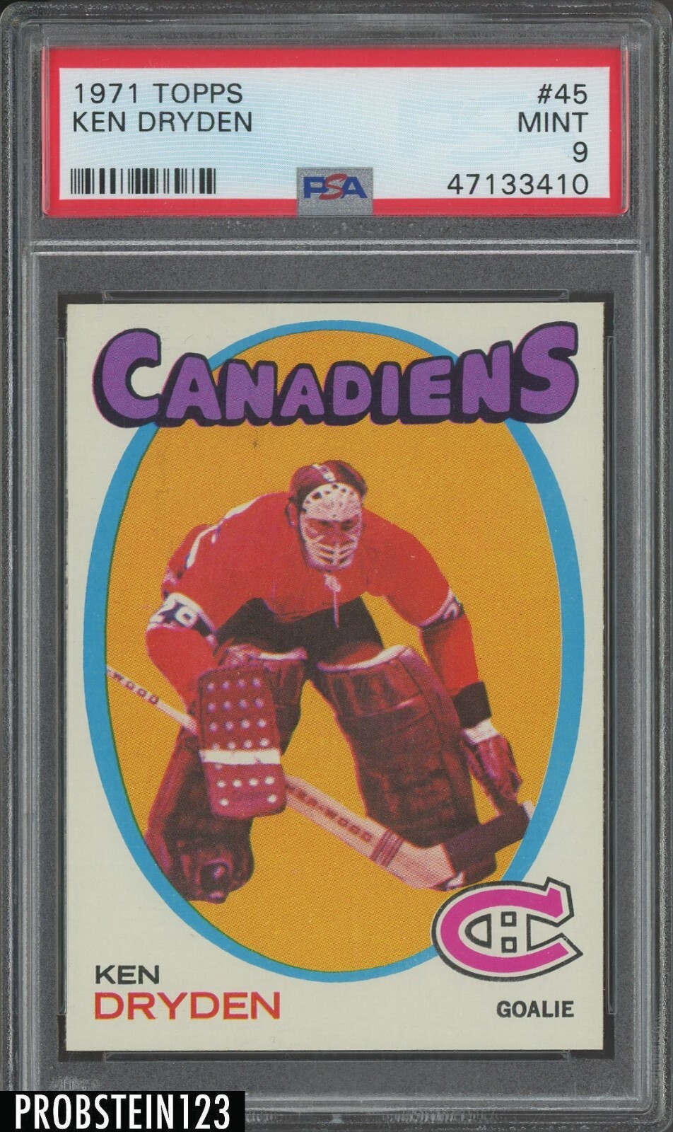 Ken Dryden Hockey Cards