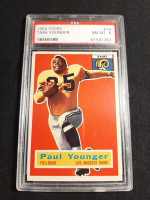 1956 Topps Tank Younger #18 PSA NM-MT 8 | eBay